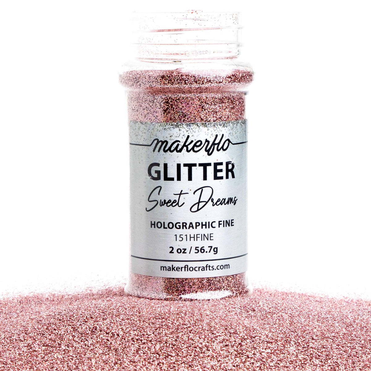MakerFlo Crafts Sweet Dreams - Fine Glitter 2oz — White Rose Hobbies