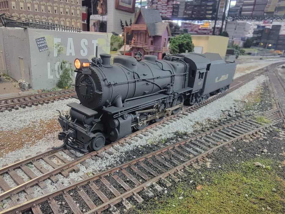 PFM United HO Scale Long Island G5 4-6-0 Steam Locomotive - Painted Br ...