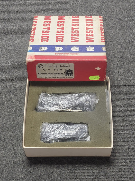 PFM United HO Scale Long Island G5 4-6-0 Steam Locomotive - Painted Br ...