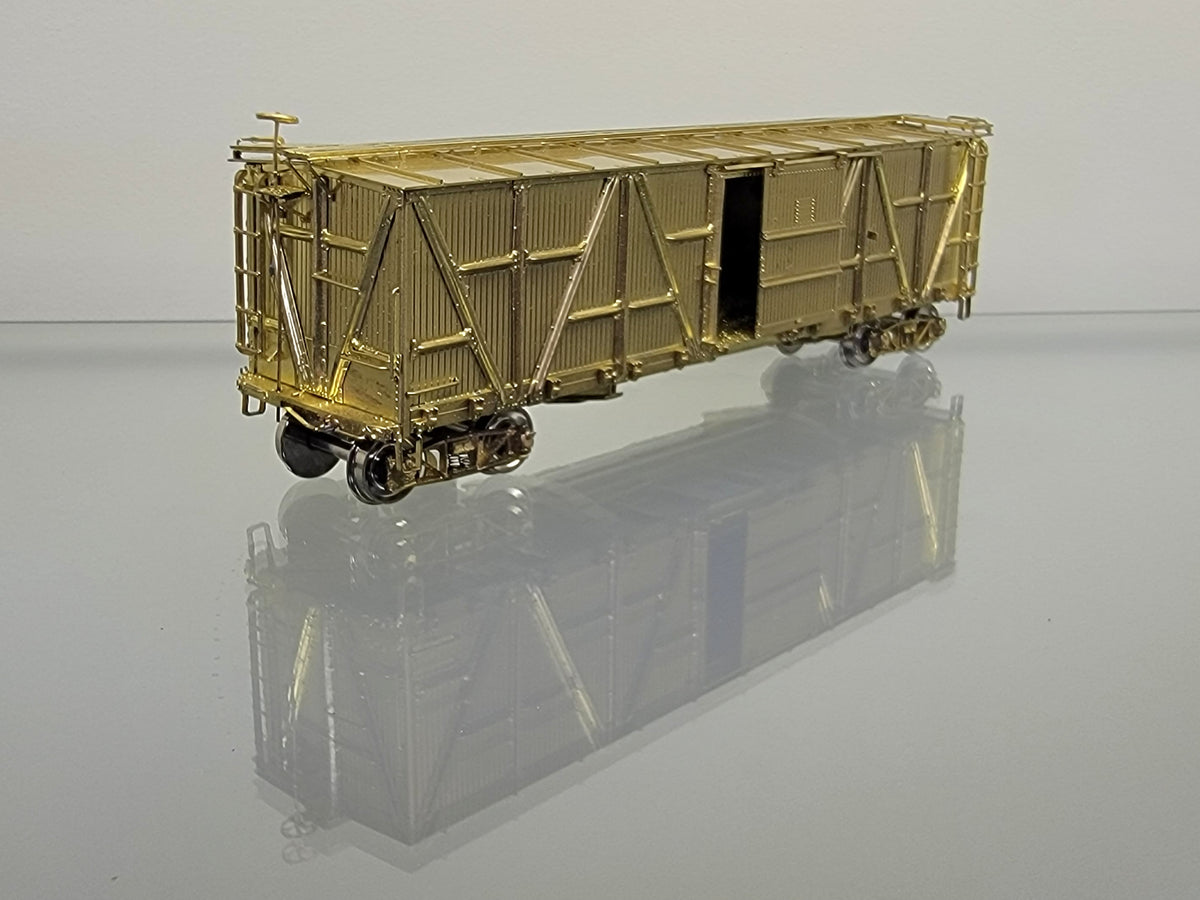 MTS Imports HO Scale Pennsylvania Railroad X23 Boxcar - Un-Painted Bra ...