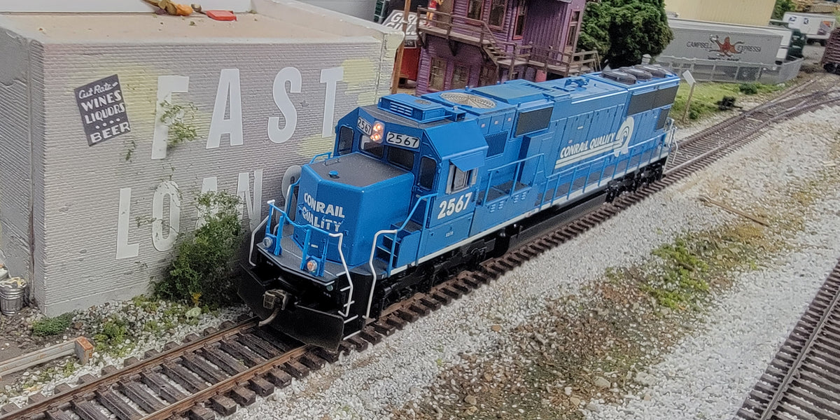 Athearn Genesis HO Scale EMD SD70 Conrail Quality (Custom #) CR 2567 U ...