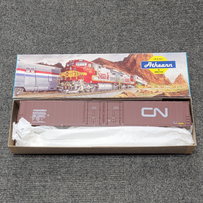 Athearn 2941 HO Scale 86' Hi-Cube 4 Door Boxcar CN 795127l (Blue Box K — White Rose Hobbies
