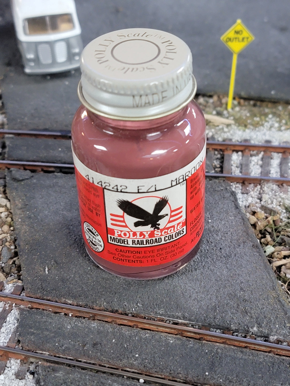 Floquil Poly S Poly Scale F414242 Erie Lackawanna EL Maroon 1oz - NOS ...