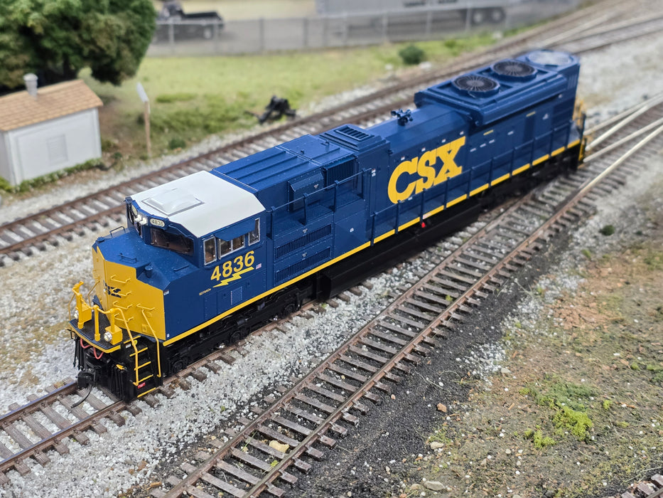 MTH 80-2063-0 HO Scale EMD SD70ACe Diesel CSX 4836 - USED — White Rose Hobbies
