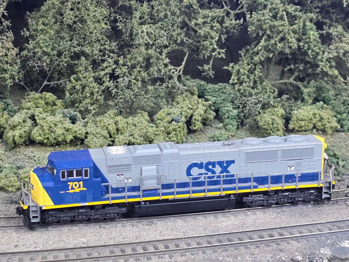 KATO 176-6307 N Scale EMD SD70MAC CSX 701 - USED — White Rose Hobbies