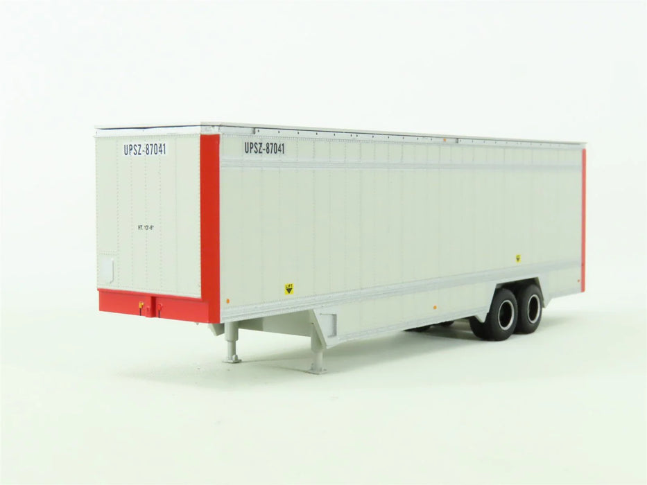 Athearn 29440 HO Scale 40' Drop Sill Parcel Trailer UPS/Red Ends #8704 ...