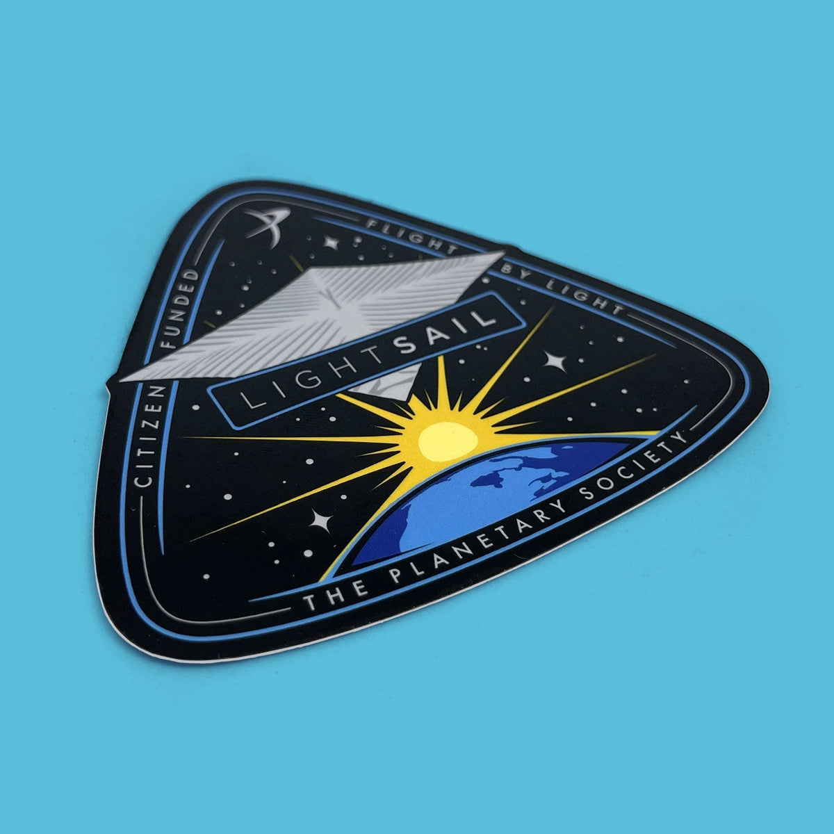 Chop Shop Studio LightSail Mission Sticker — White Rose Hobbies