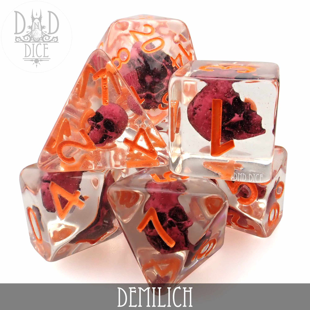 DND DICE Demilich Dice Set — White Rose Hobbies