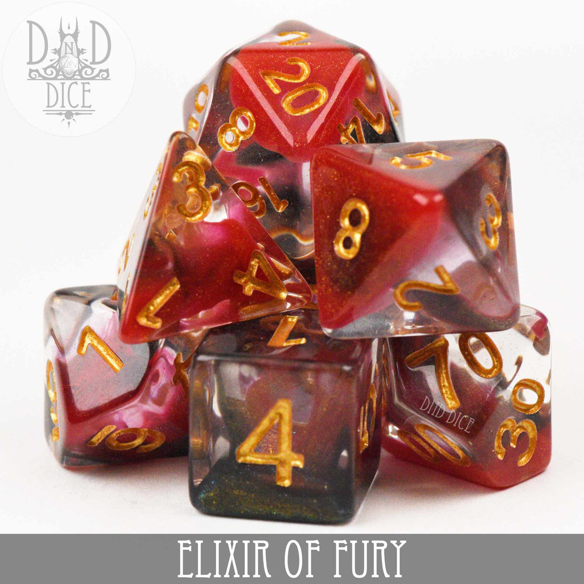 DND DICE Elixir of Fury Dice Set — White Rose Hobbies