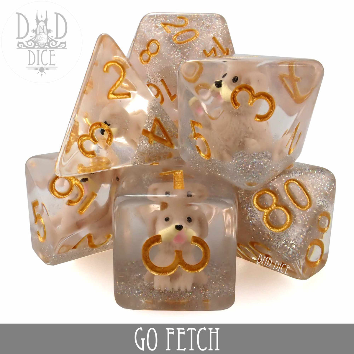DND DICE Go Fetch Dice Set — White Rose Hobbies