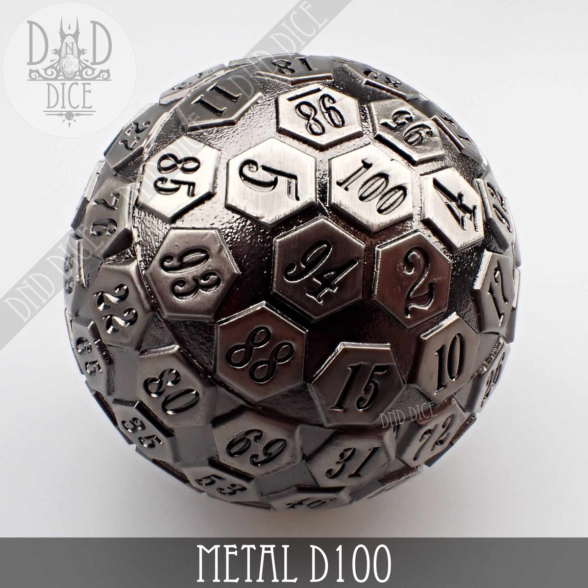 DND DICE Metal D100 (4 Colors) — White Rose Hobbies