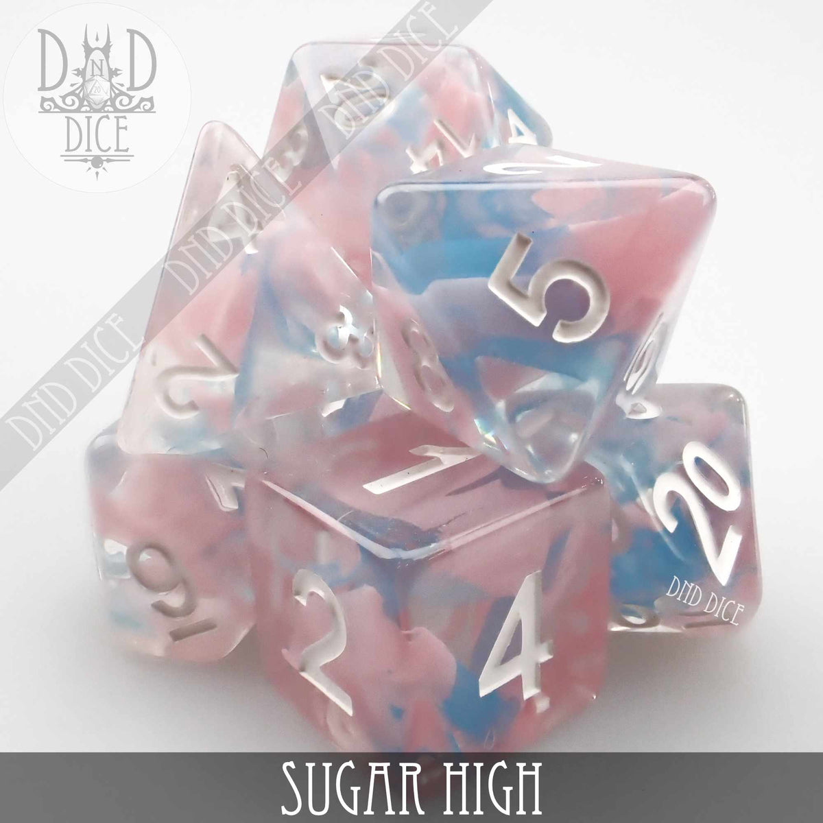 DND DICE Sugar High Dice Set — White Rose Hobbies