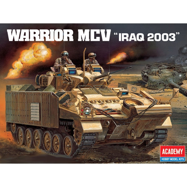 ACADEMY 13201 1/35 Warrior MCV “Iraq 2003" Model Kit — White Rose Hobbies