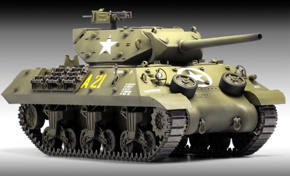 ACADEMY 13288 1/35 M10 GMC US Army Tank Model Kit — White Rose Hobbies