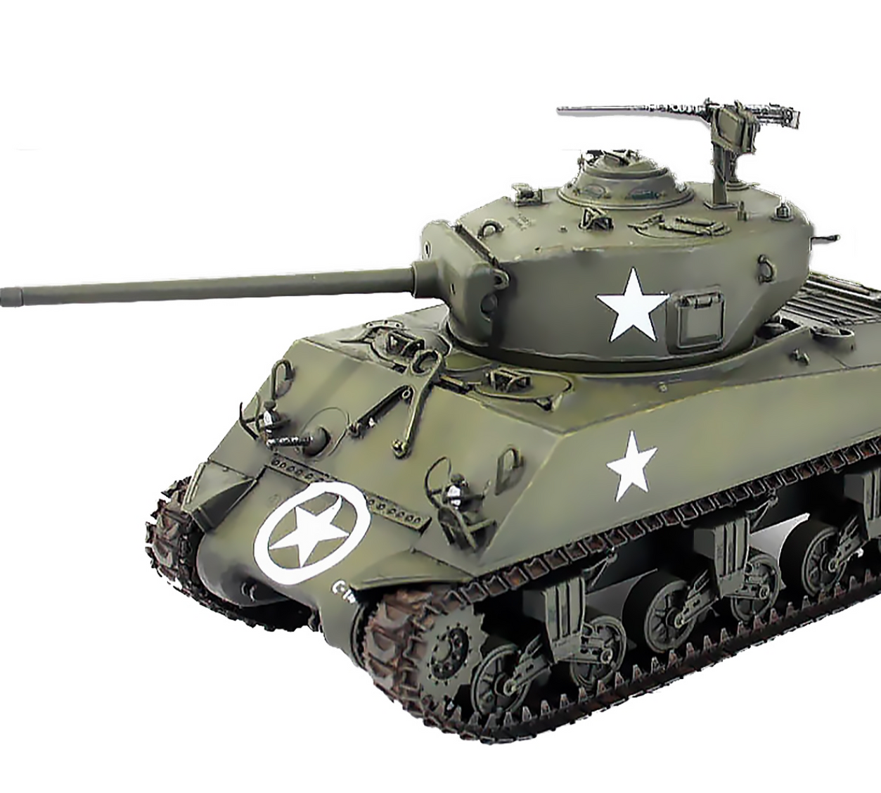 ACADEMY 13500 1/35 US M4A3 (76)W Battle of the Bulge Tank Model Kit ...