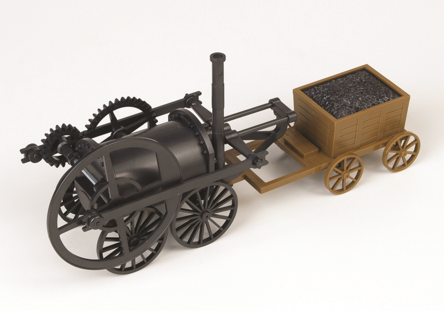 ACADEMY 18133 Steam Locomotive Penydarren Mechanical Model Kit — White ...