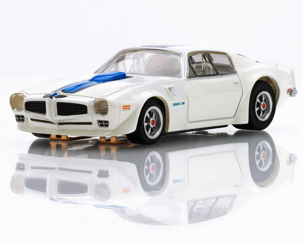 AFX Racing 22096 Mega G+ 1970 Pontiac Firebird TransAm - White and Blu ...