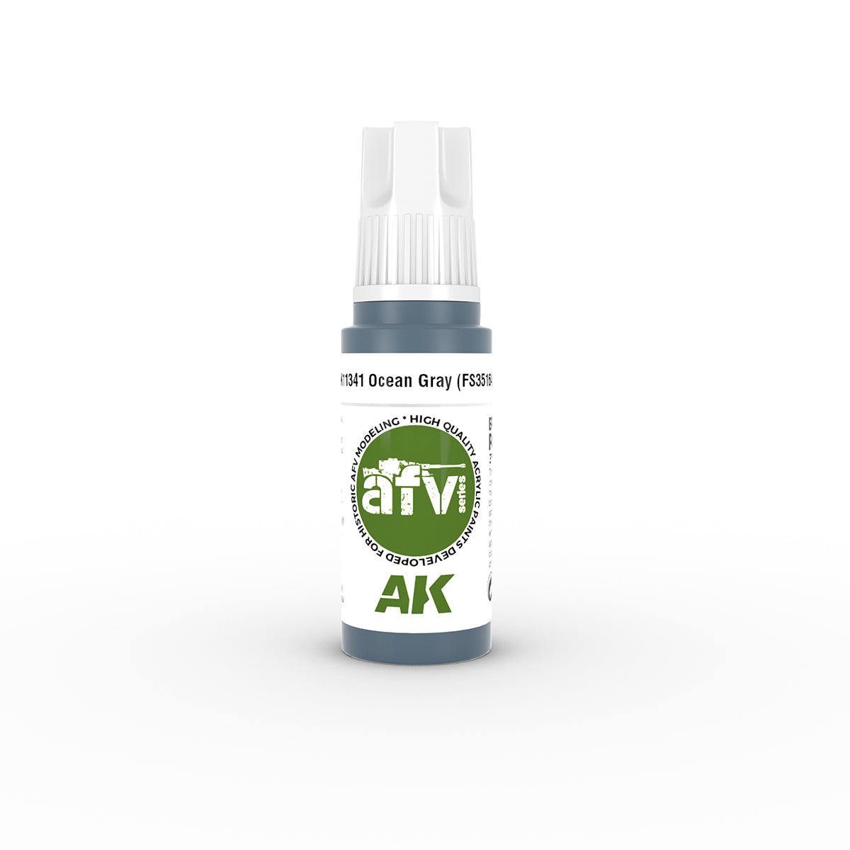 AK Interactive 11341 AFV Series: Ocean Grey FS35164 3G Acrylic Paint 1 ...