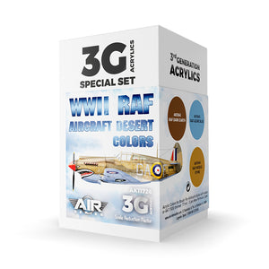 AK Interactive 11726 Air Series: WWII RAF Aircraft Desert 3G Acrylic P ...
