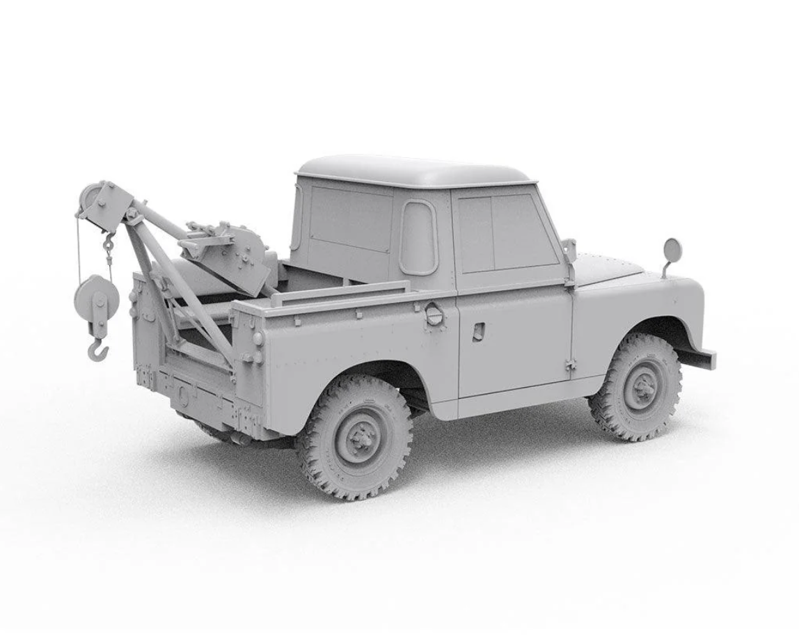 AK Interactive 35014 1/35 Land Rover 88 Series IIA Crane-Tow Truck Mod ...