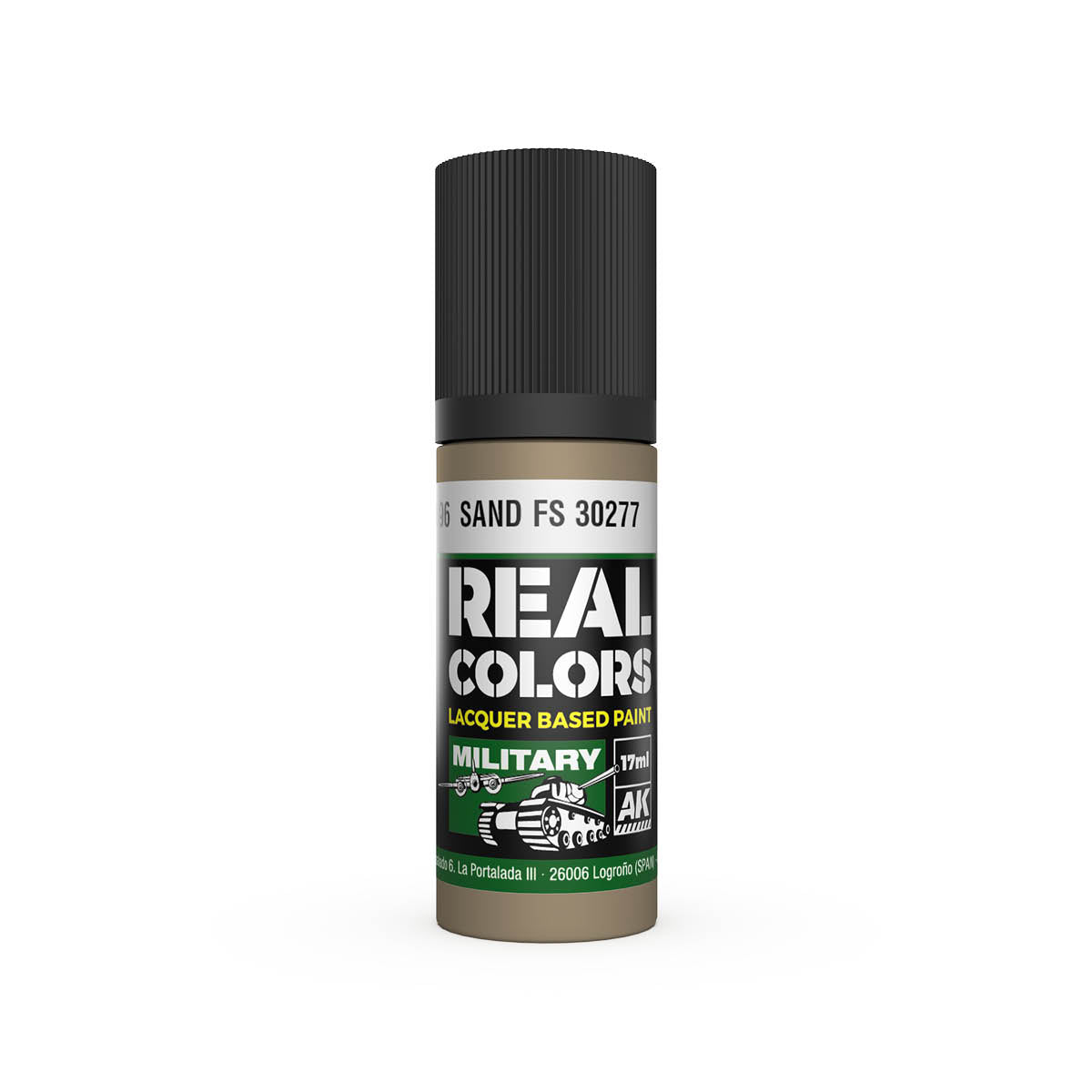 AK Interactive RC896 Real Colors Military: Sand FS30277 Lacquer Based ...