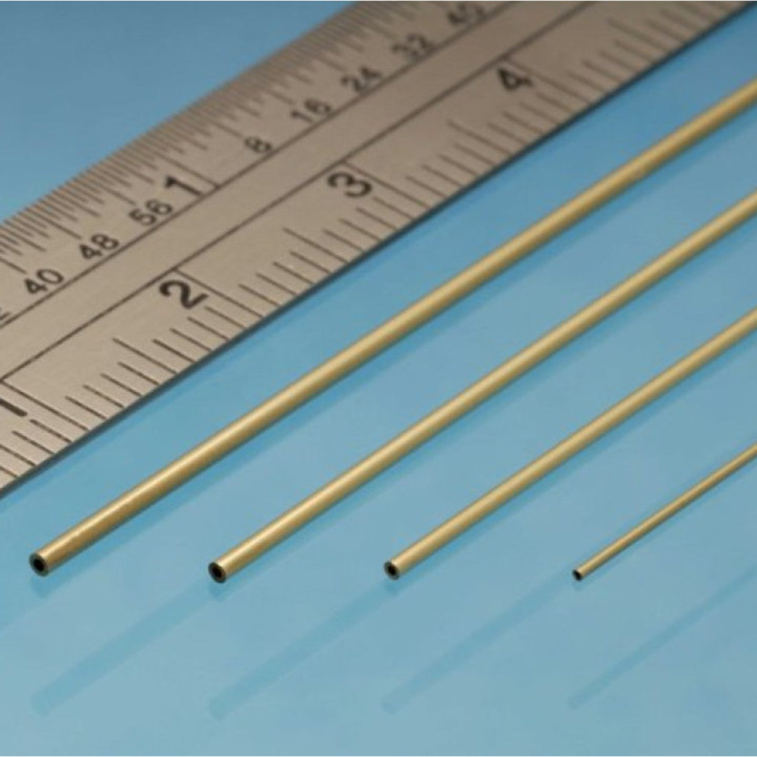 Albion Alloys MBT13 Brass Micro Tube 1.3x1.1mm i.d. (3 Pack) — White ...