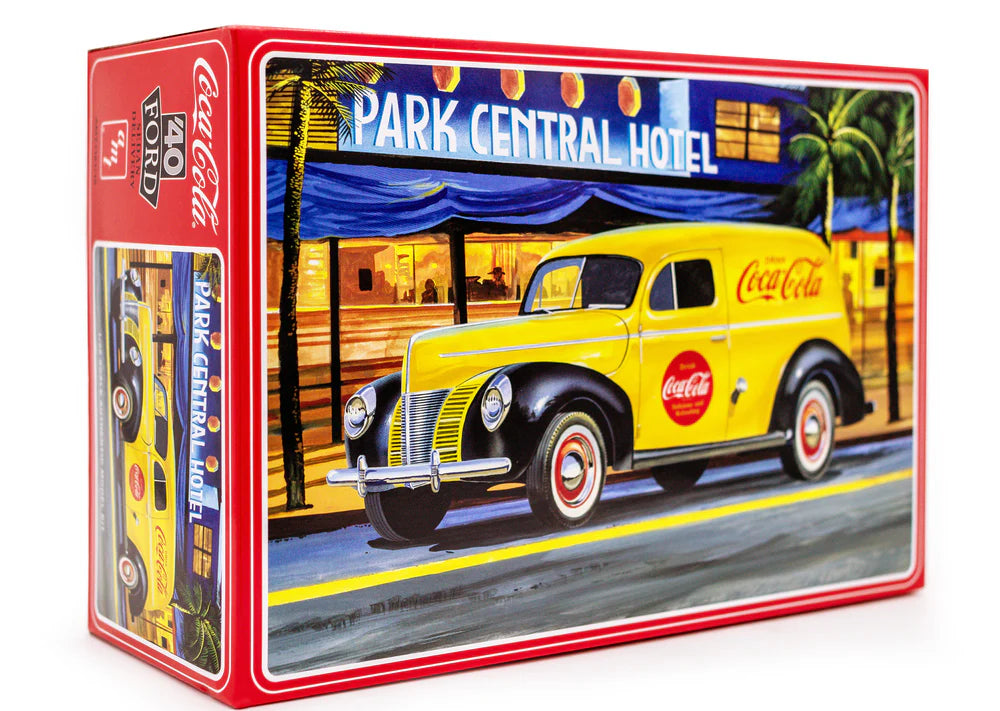 amt 1161 1/25 1940 Ford Sedan Delivery (Coca-Cola) Level 3 Model Kit ...