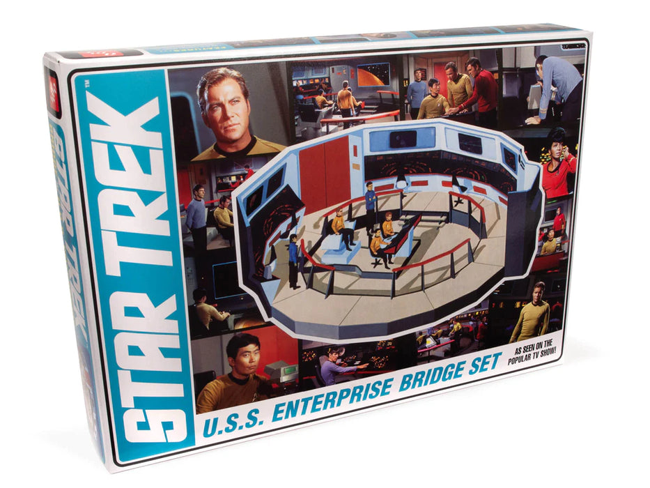 amt 1270 1/32 Star Trek USS Enterprise Bridge Skill Level 2 Model Kit ...