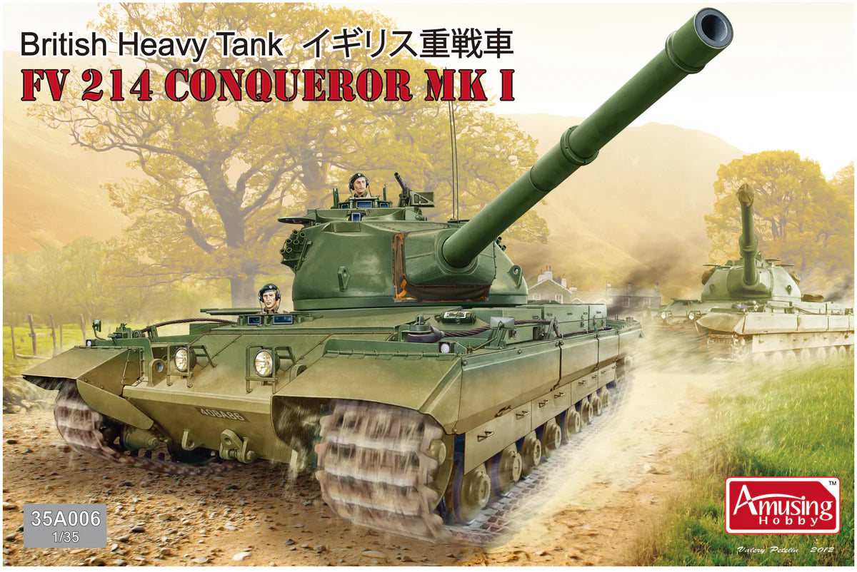 Amusing Hobby 35A006 1/35 British Heavy Tank FV214 Conqueror Mk I Mode ...