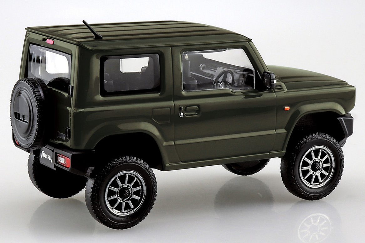 Aoshima 06678 1/32 The Snap Kit #08-SP1 Jungle Green Suzuki Jimny Cust — White Rose Hobbies