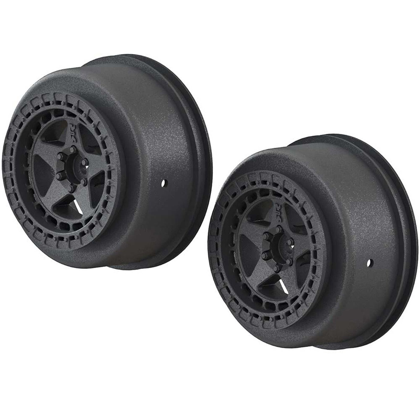 ARRMA AR510096 2.2/3.0 Short Course Truck Black Wheels with 14mm Hex 2 ...