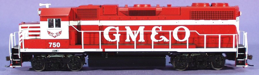Athearn 8010 HO Scale EMD GP38-2 GM&O 750 - NOS — White Rose Hobbies
