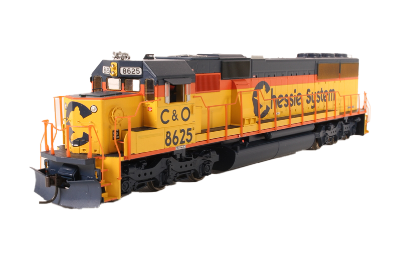 Athearn 8056 HO Scale EMD SD50 Chessie System C&O 8625 - NOS — White ...