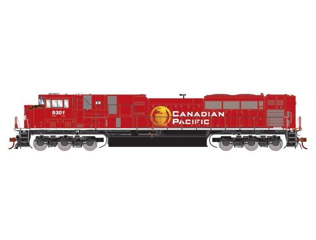 Athearn Genesis G1047 HO Scale EMD SD90MAC-H Ph2 Canadian Pacific CP 9 — White Rose Hobbies