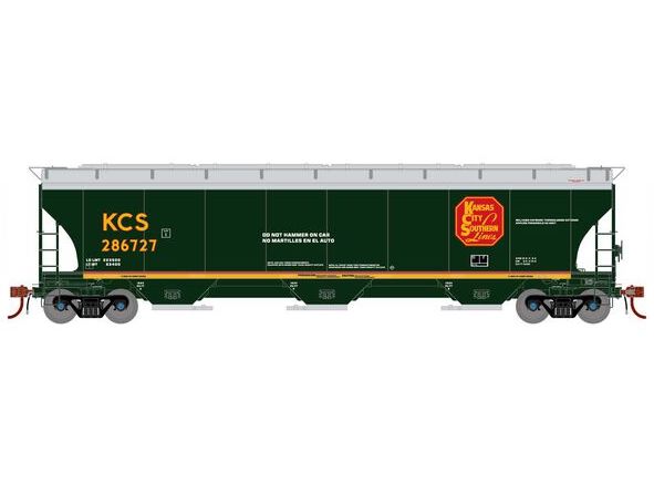 Athearn Genesis G1065 HO Scale Trinity 5161 Covered Hopper Kansas City ...
