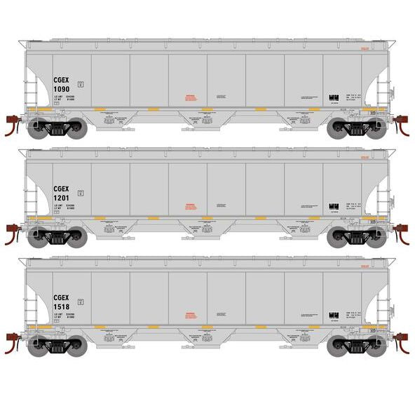 Athearn Genesis G1077 HO Scale Trinity 5161 Covered Hopper Cargill CGE ...