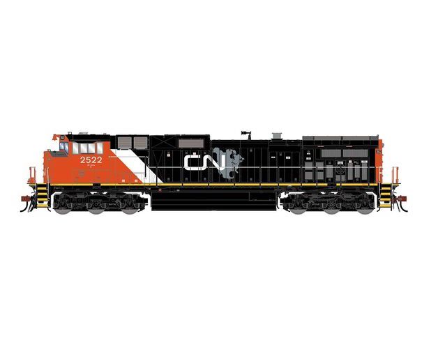 Athearn Genesis G1207 HO Scale Dash 9-44CW Canadian National CN 2522 D — White Rose Hobbies