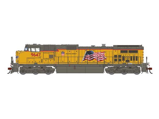 Athearn Genesis G1215 HO Scale Dash 9-44CW Union Pacific UP 9647 DCC/S — White Rose Hobbies