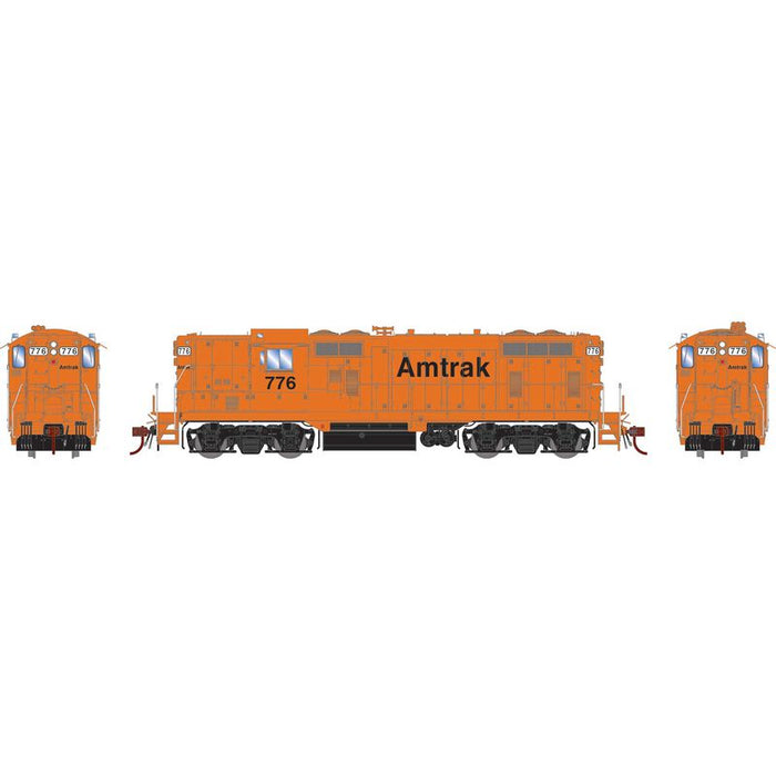 Athearn Genesis G1233 HO Scale EMD GP7 Amtrak AMTK 776 DC — White Rose ...