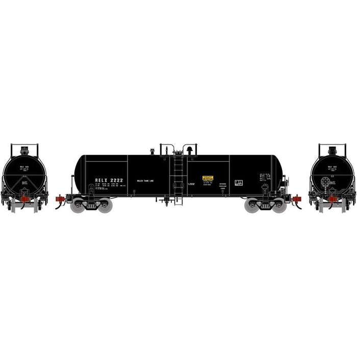 Athearn Genesis G1310 HO Scale GATC 20k Tank Car Relco RELX 2222 ...