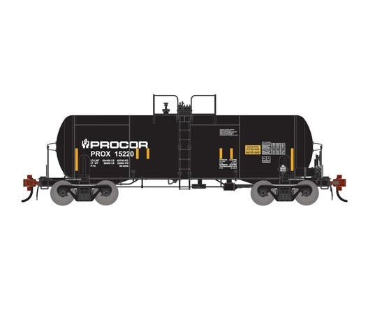 Athearn Genesis G1427 HO Scale 13K Gallon Acid Tank Car Procor PROX 15 ...