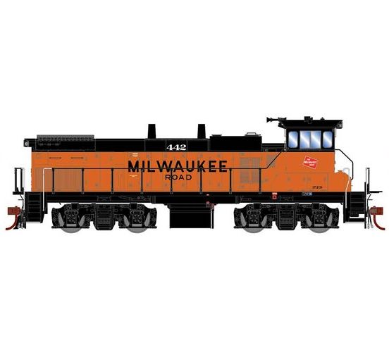 Athearn Genesis G74519 HO Scale EMD MP15AC Milwaukee Road MILW 442 — White Rose Hobbies