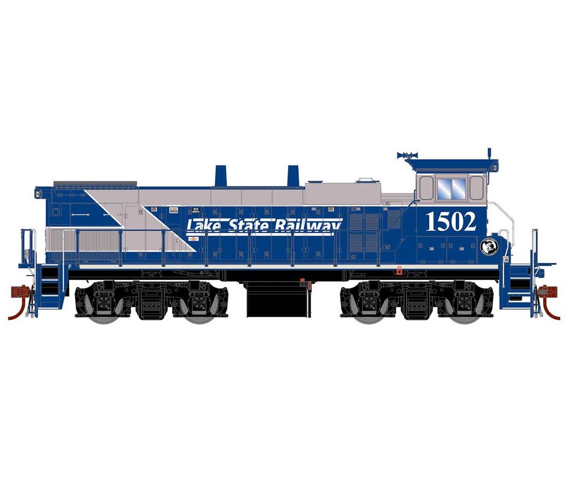 Athearn Genesis G74522 HO Scale EMD MP15AC Lake State Railway 1502 ...