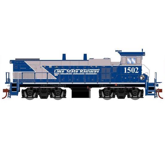 Athearn Genesis G74622 HO Scale EMD MP15AC Lake State LSRC 1502 with D ...