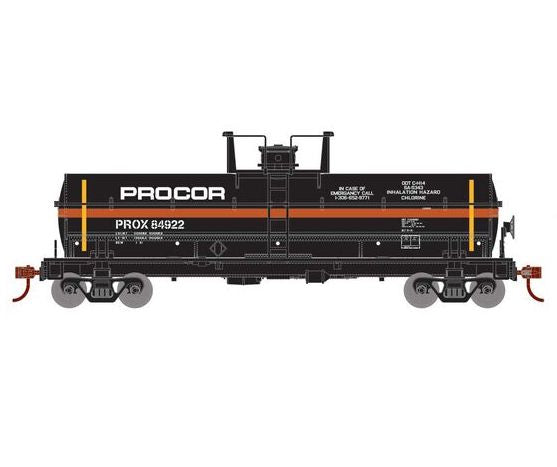 Athearn RTR 1295 HO Scale Chemical Tank Procor PROX 84922 — White Rose ...