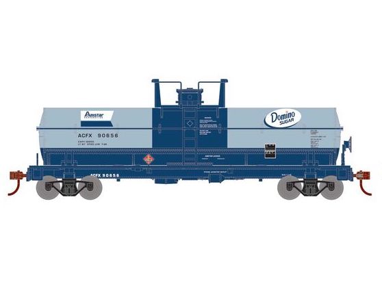Athearn RTR 1301 HO Scale Chemical Tank Domino Sugar 90656 — White Rose ...