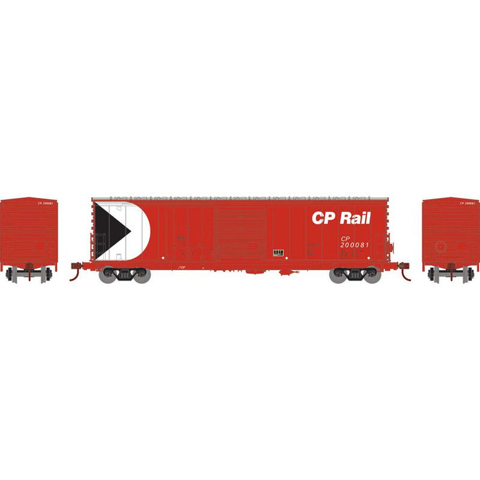Athearn RTR 1344 HO Scale 50' ACF Combo Door Box Car CP Rail 200081 ...