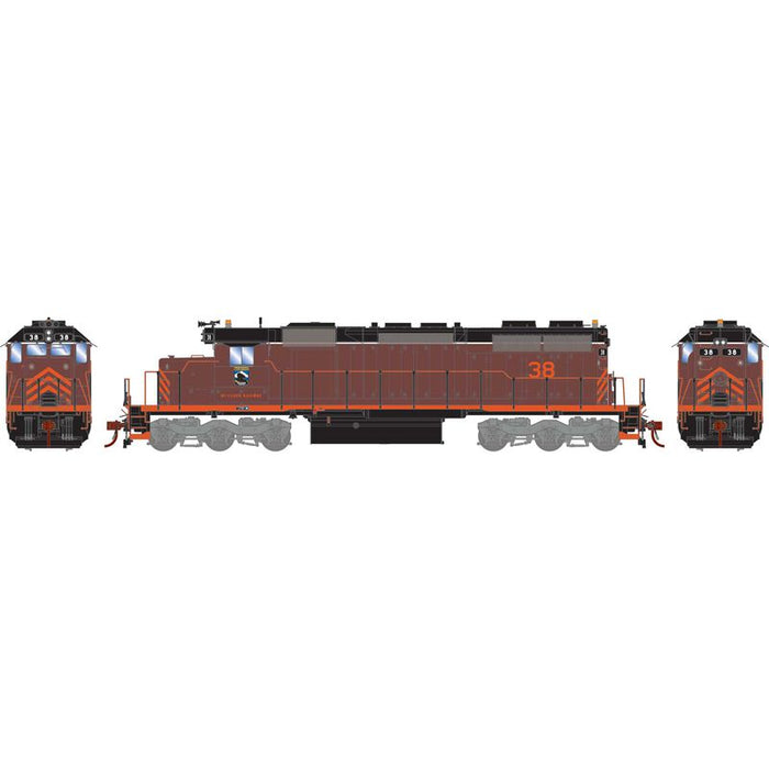 Athearn RTR 1440 HO Scale EMD SD38 McCloud River Railroad MR 38 DCC/So ...