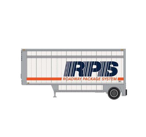 Athearn RTR 1568 HO Scale 28' Parcel Trailer Roadway Package System RP ...