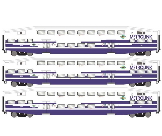 Athearn RTR 29706 HO Scale Bombardier Coach Metrolink As Delivered SCA ...